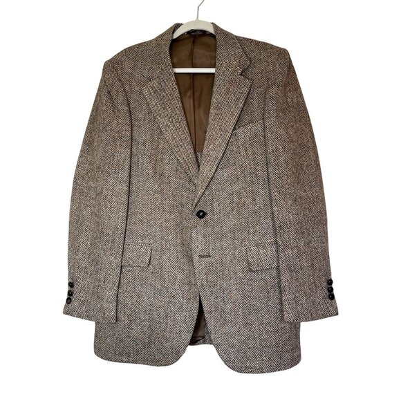 Harris Tweed | Suits & Blazers | Vintage Harris Tweed Herringbone ...